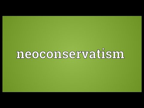 Neoconservatism Meaning