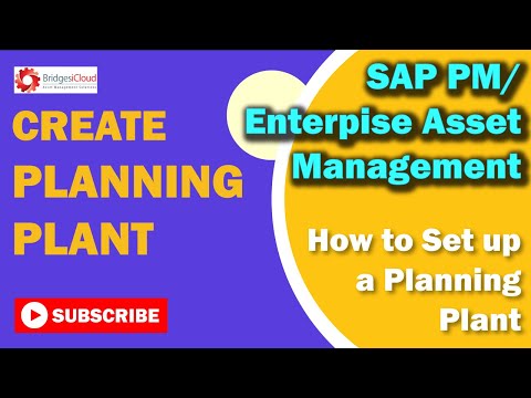 Master SAP PM: Create a Planning Plant in 10 Minutes!