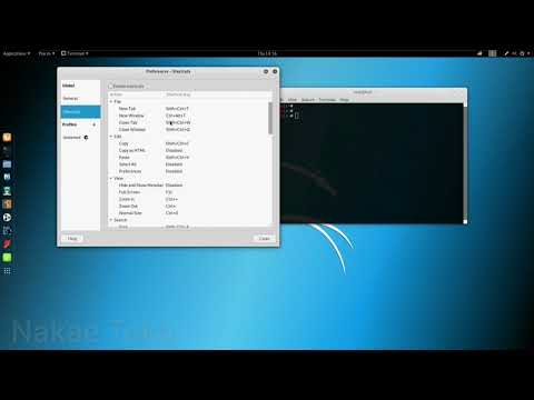Configuring your own Shortcuts in Kali Linux #kali #nakae