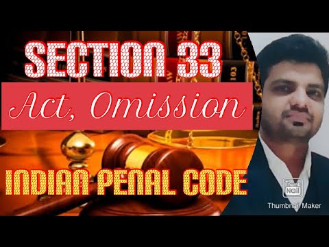 Criminal law - Omissions | act of omission and act of commission