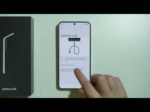 Samsung Galaxy S25: How to Connect to a Car (Set Up Android Auto)