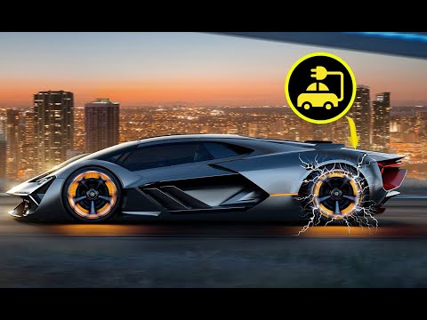 NEW ELECTRIC LAMBORGHINI TERZO MILLENNIO