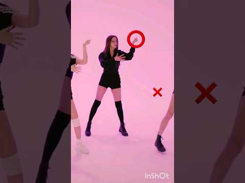 jisoo did mistake in how you like that 😯 #blackpink #lisa #jennie #rose #jisoo #kpop #dance