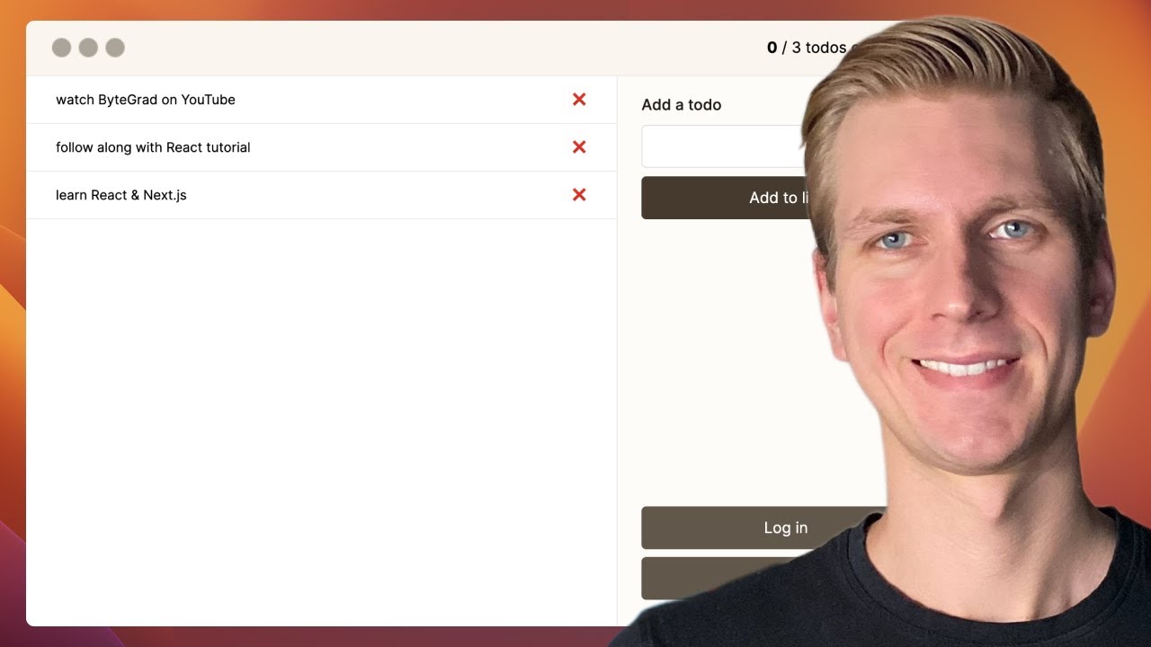 React Project Tutorial for Beginners (Hooks, Context API, Tailwind, TypeScript, Authentication)