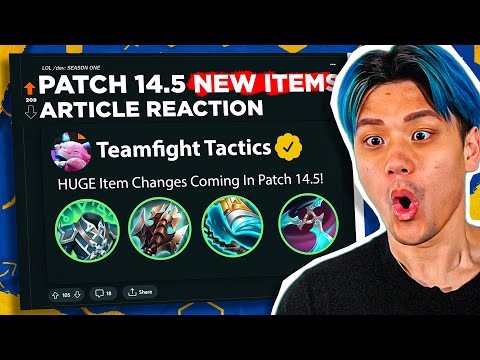 Frodan Reacts to Patch 14.5 New Items!