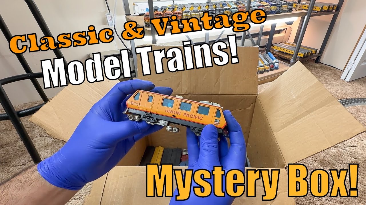 HO Scale Classic and Vintage Model Trains Mystery Box