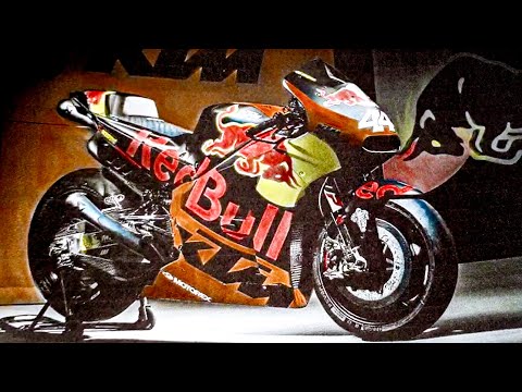 Colors of Racing Excellence: Designing Represents Red Bull KTM Factory Racing Iconic Orange and Blue