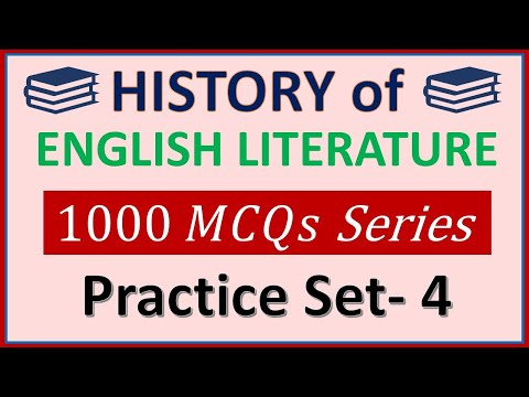 🔴 TGT ENGLISH LITERATURE PRACTICE SET || UP TGT ENGLISH PRACTICE PAPER