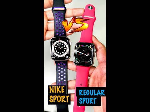Which is Better?? Nike Sport Band vs. Regular Sport Band? | Apple Watch | Shorts