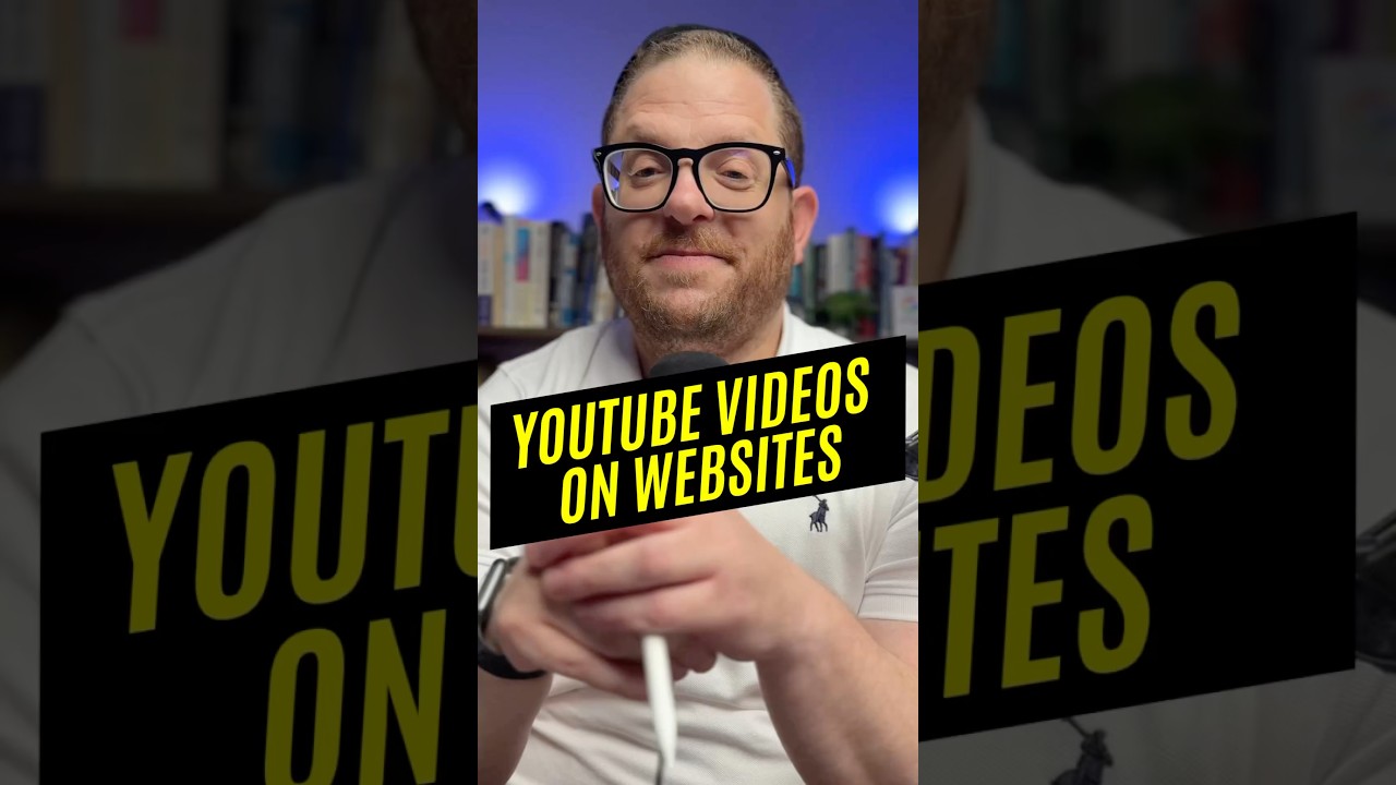Embedding YouTube videos correctly on your website is essential to maintain a professional look.