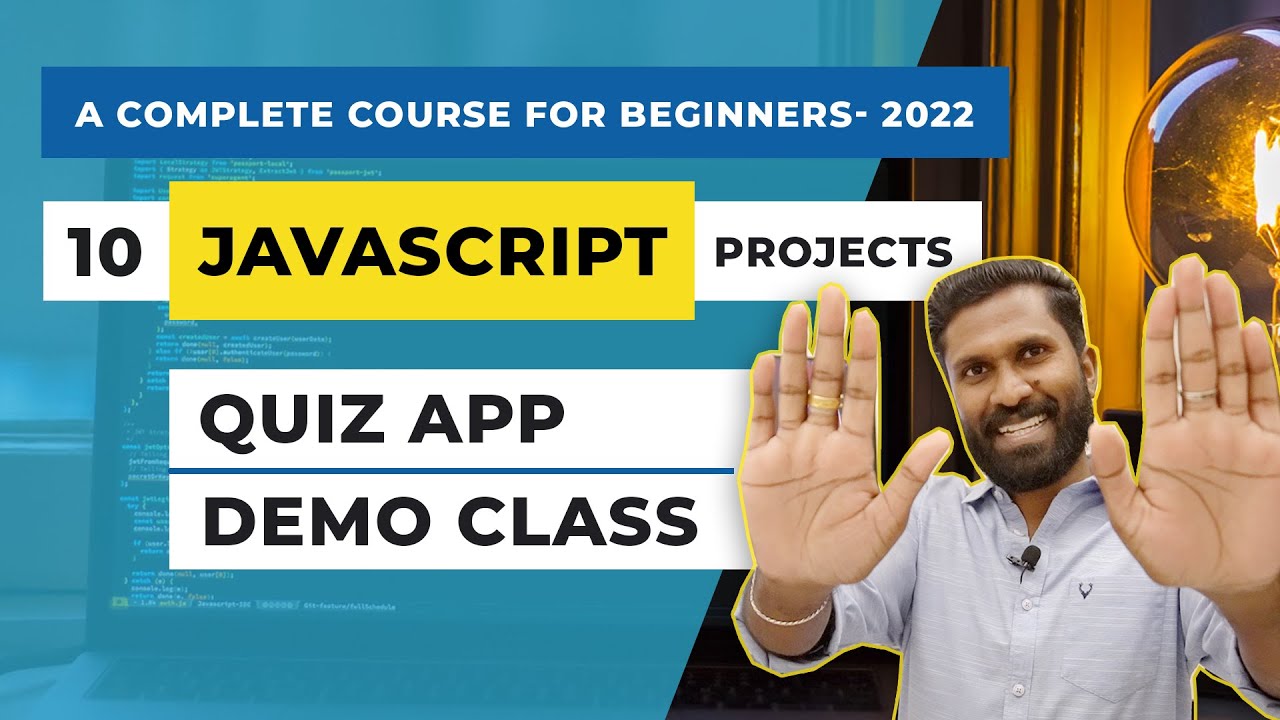 JavaScript Project - Quiz App | JavaScript Demo Class