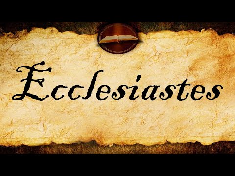 The Book of Ecclesiastes | KJV Audio Jon Sherberg (With Text)