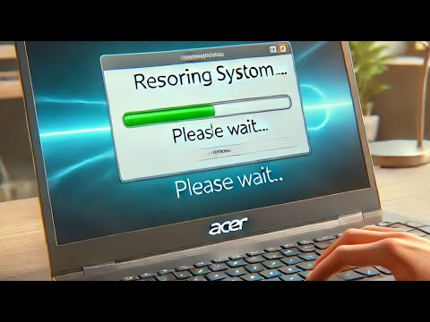 Acer Aspire Factory Restore reinstall Windows (5349 5517 4520 5253 5532 5251 5253 5536 E5 E 15 reset