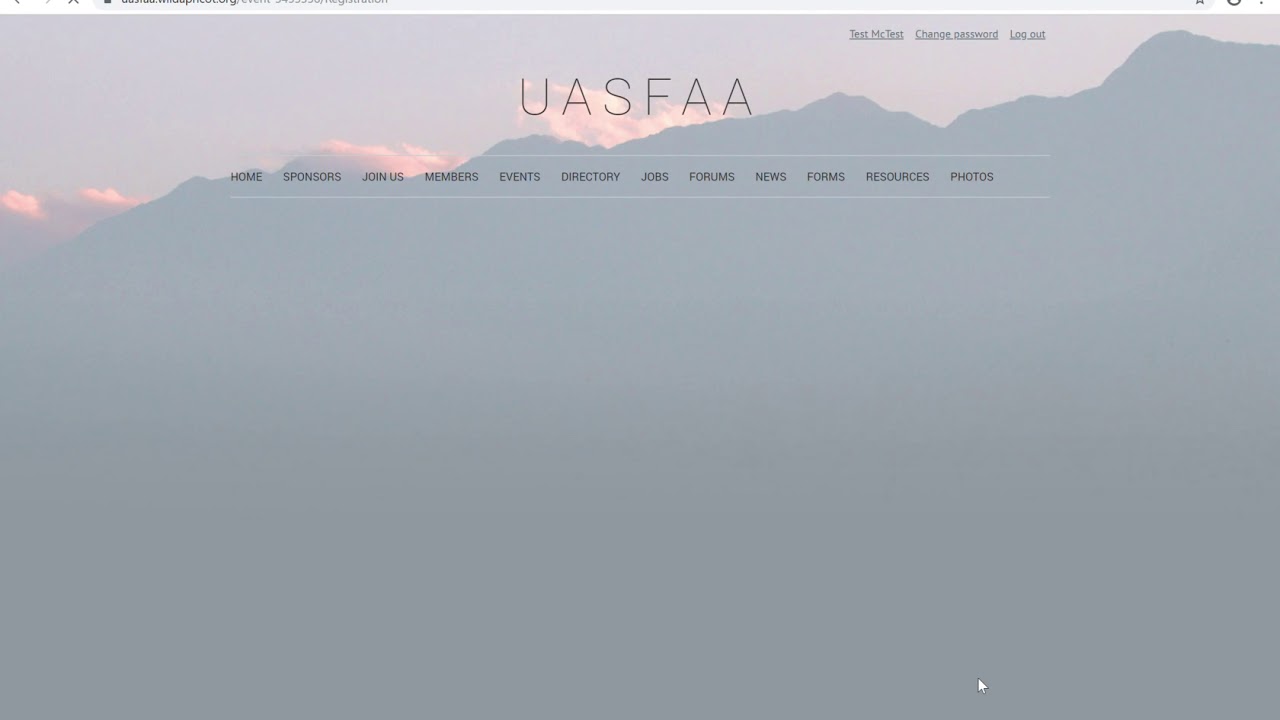 Registering for Training and Conferences