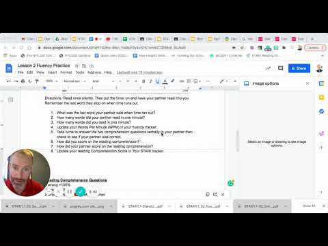 Calculating and Tracking WPM Fluency Rate in STARI
