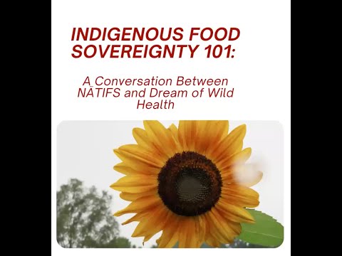 Indigenous Food Sovereignty 101: A Conversation between NATIFS and Dream of Wild Health
