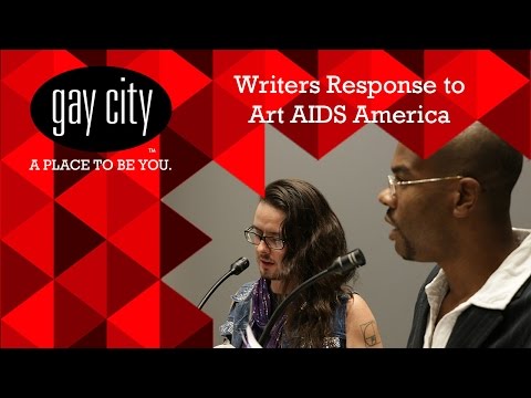 Writers Response to Art AIDS America - Smitty Buckler & Kyon Saucier