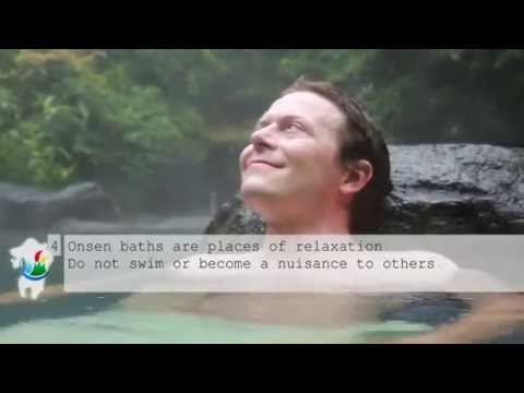 How to take an Onsen bath in Japan