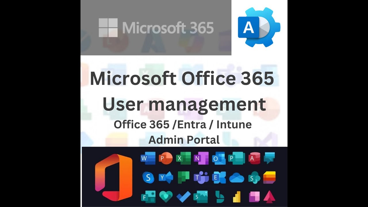 Office 365 User Management | M365 User Management | Entra User Management | Intune User Management