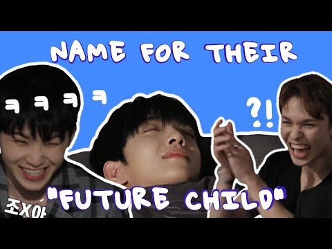 Seventeen giving names to their future child but its just a bunch of nonsense