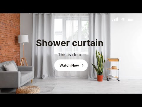 Shower curtain liner II Weighted shower curtain liner for walk in shower