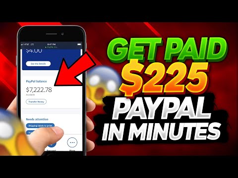 Get Paid $225 Paypal Money FREE! (Make Money Online 2021)
