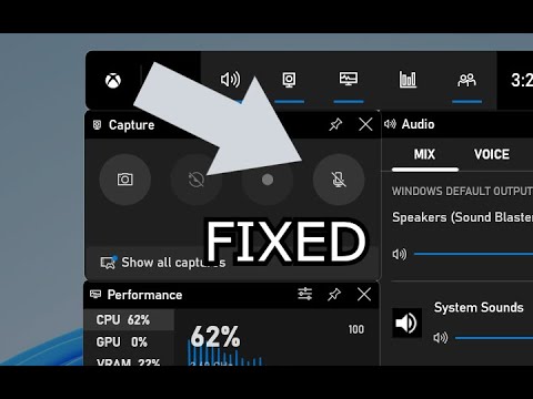 Xbox Game Bar Not Recording Voice/Mic (All Windows PC/Laptop)