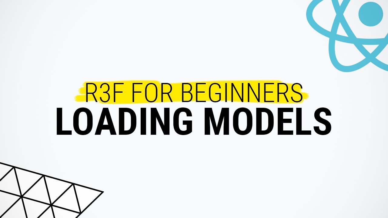Loading Models and the Primitive Component - React Three Fiber Tutorial for Beginners