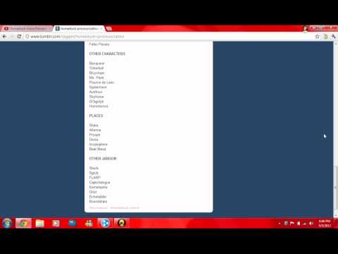 Homestuck pronunciation meme!