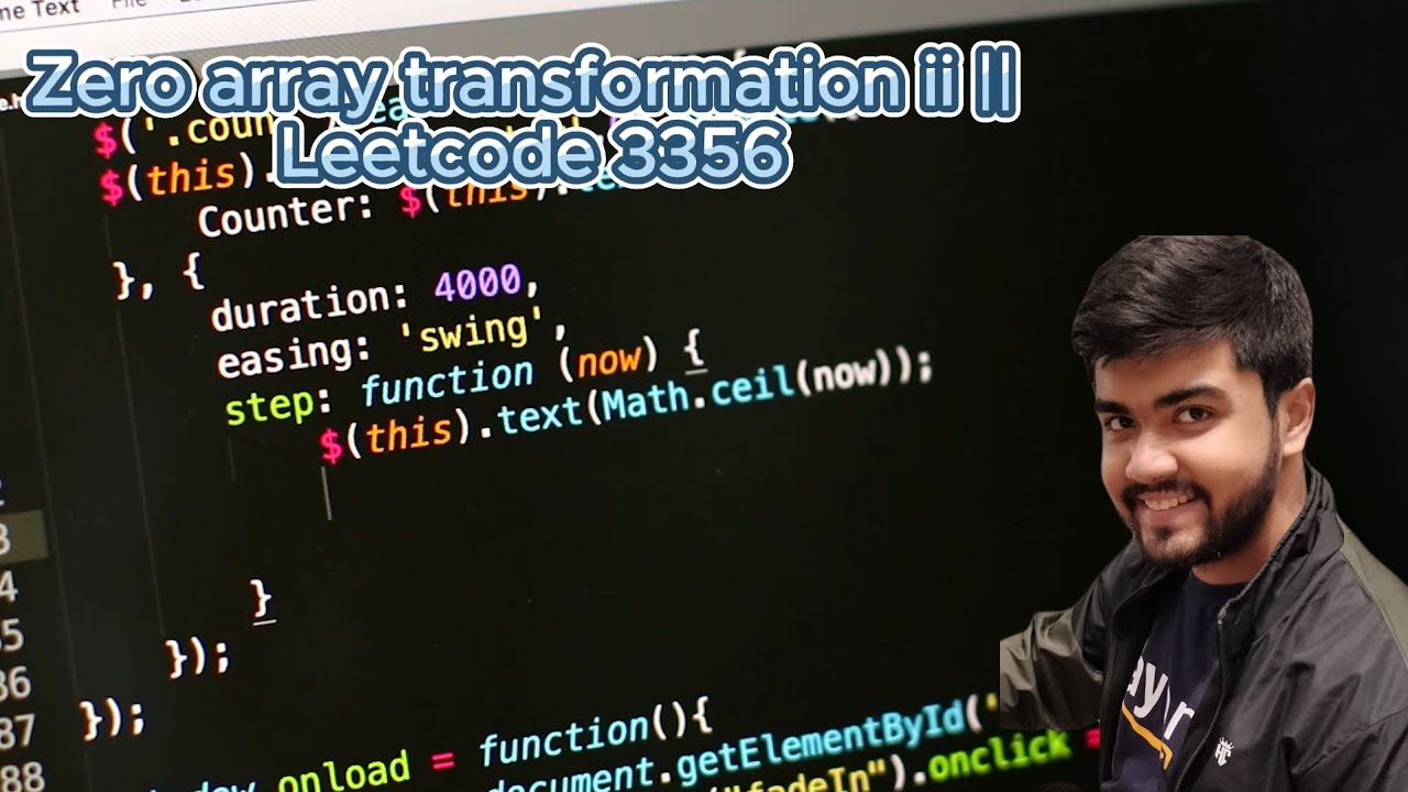 Zero array transformation ii || Leetcode 3356 || Binary Search on Answer || Intuition || DSA