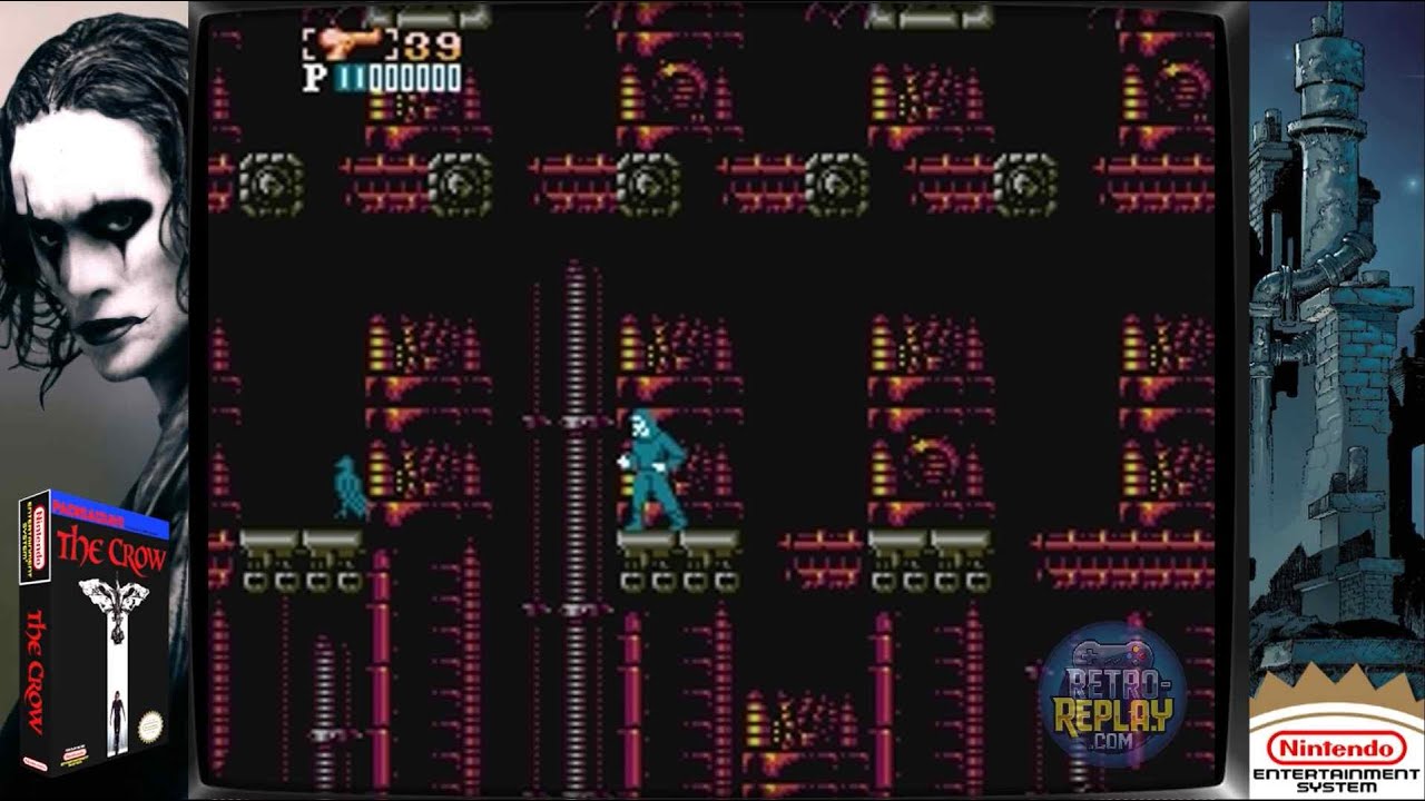 The Crow NES ROM Hack Review – Pacnsac Games’ Gothic Reimagining of Batman