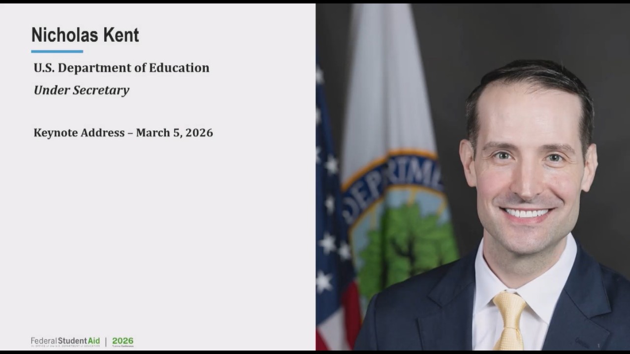 FSATC 2026 | Keynote Address – U.S. Under Secretary of Education
