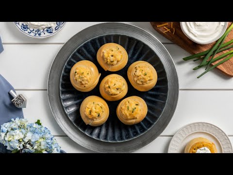 Cheddar and Potato Knish