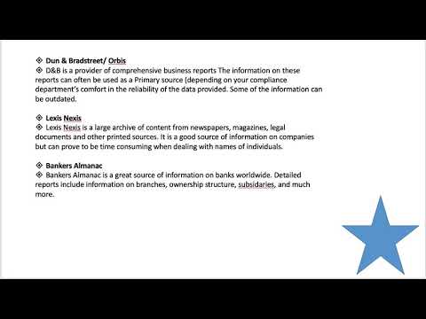 KYC- Systems Used