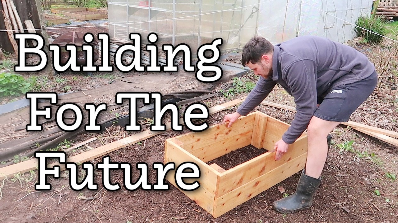 Starting to Build Structure on My Allotment