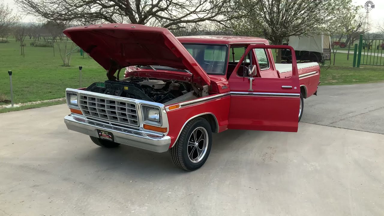 1979 Ford F-150 Super Cab 400 ci V8 AC PS PB