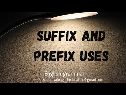 Suffixes and Prefixes in English Grammar, practice set of Translation Bengali to English