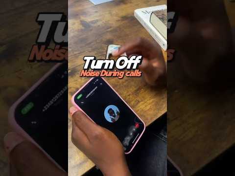 Turn off noise during calls #hack #tips