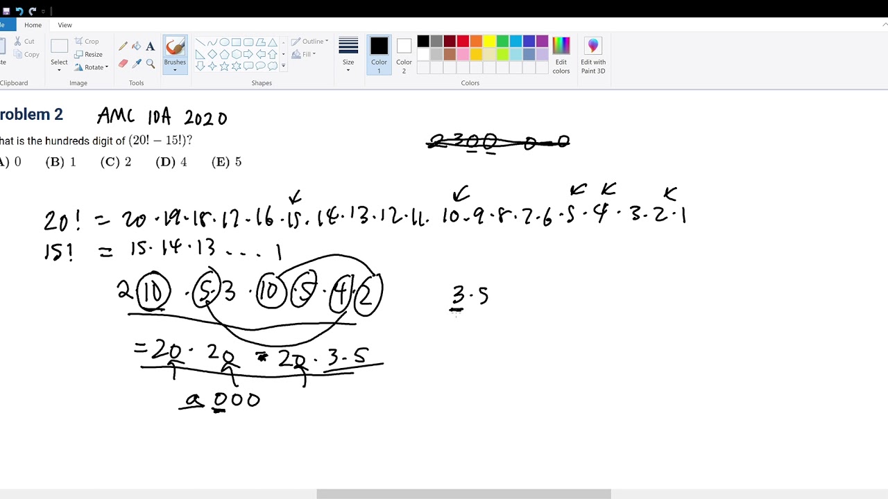 AMC 10A 2019 Problem 2