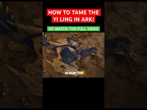 How to tame the new Yi Ling in ark aberration #ark #ascended #gaming #taming #tutorial #aberration