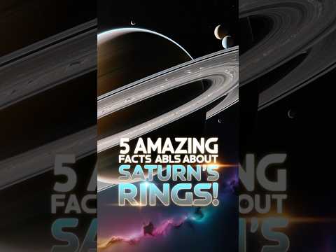 5 Amazing Facts About Saturn’s Rings You Didn’t Know! 🪐✨ (Number 1 Will Surprise You!)