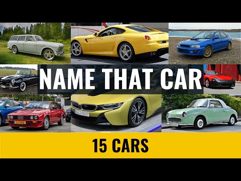 Name the car quiz/trivia - Car brand quiz - Picture trivia