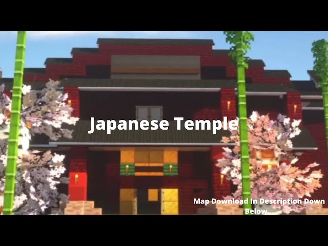 Japanese Shrine - Built By Me! :D Minecraft Map