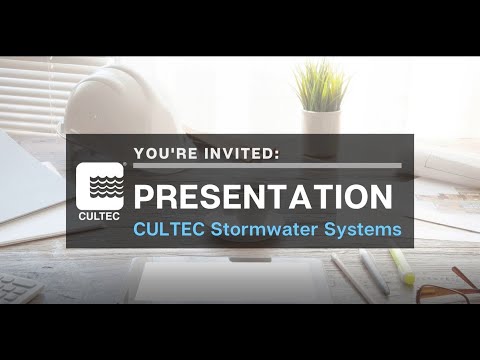 CULTEC Stormwater Chamber Presentation Promo