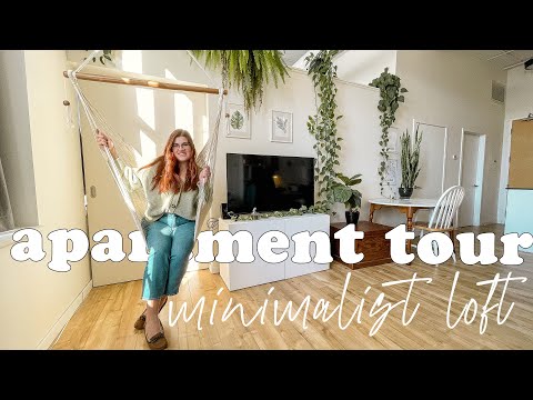 500 sq. ft. Minimalist Loft Apartment Tour 2021