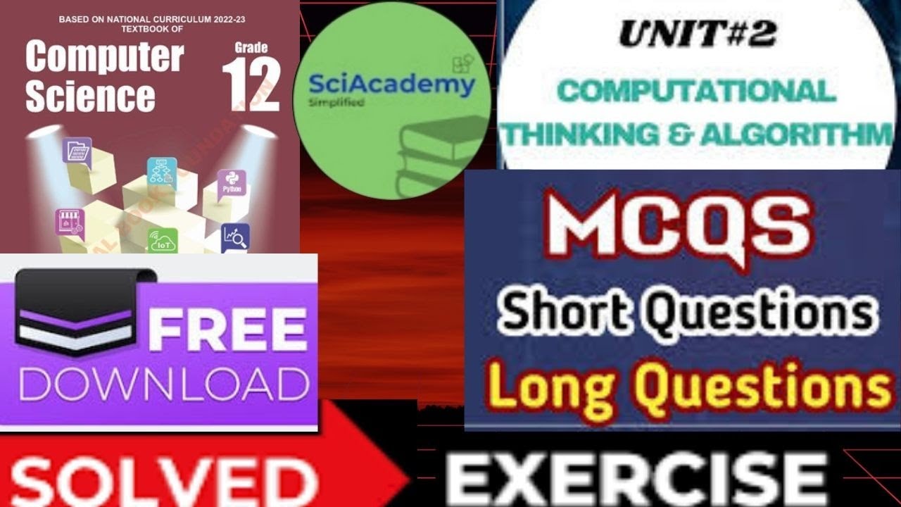 Exercise Solution – MCQs, Short & Long Questions | Chapter 2 | Class 12 Computer Science