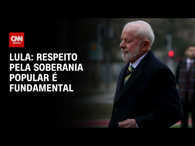 No Chile, Lula pede “respeito pela tolerância e soberania popular” na Venezuela | CNN Brasil