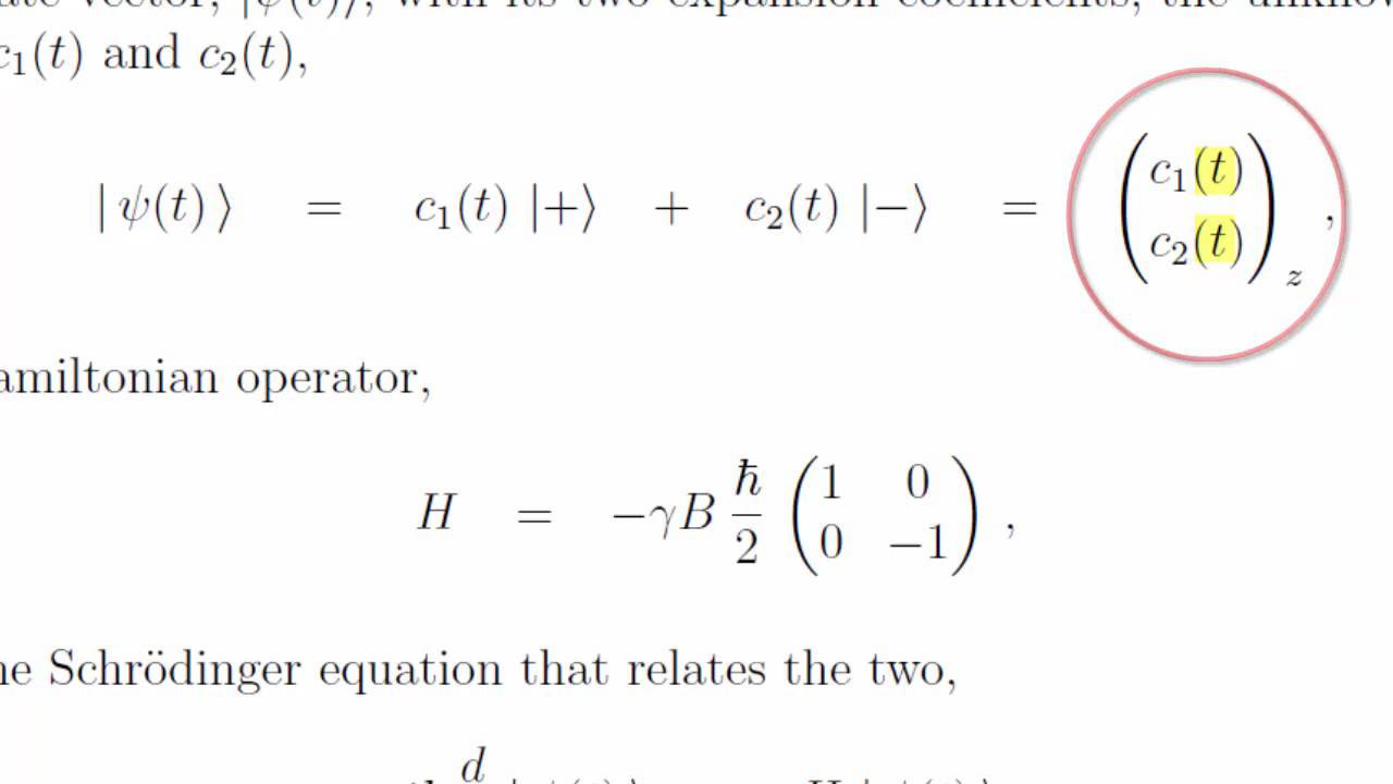 Quantum Mechanics for Quantum Computing 3: Time Evolution