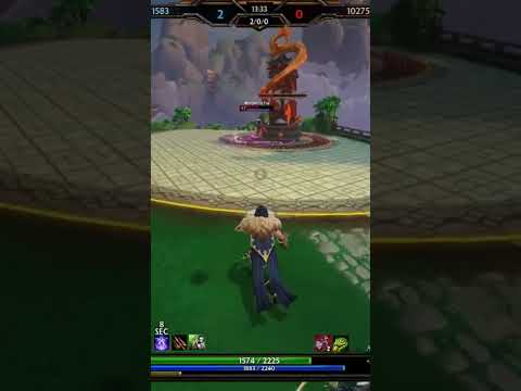 Just run away Morgan #smite #loki #morgan #duel