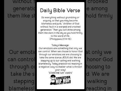 Blameless and Pure - Bible Verse of the Day (Philippians 2:14-16) #BibleVerse #Shorts